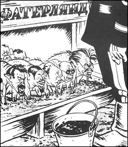 Stalin Cold War Cartoon