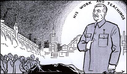 Stalins Rule Political Cartoon
